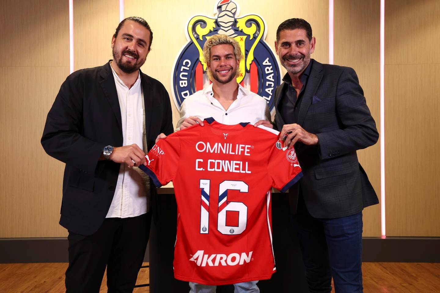 Cade Cowell es nuevo jugador de las Chivas Rayadas.