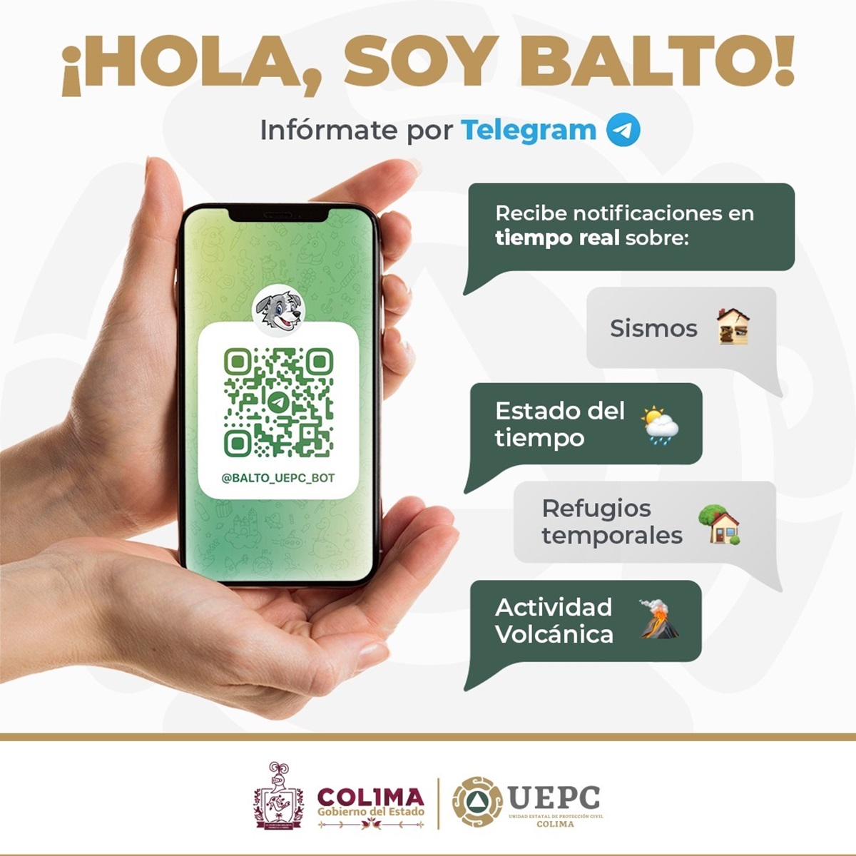 Presentan a Balto, app que alertará en tiempo real fenómenos