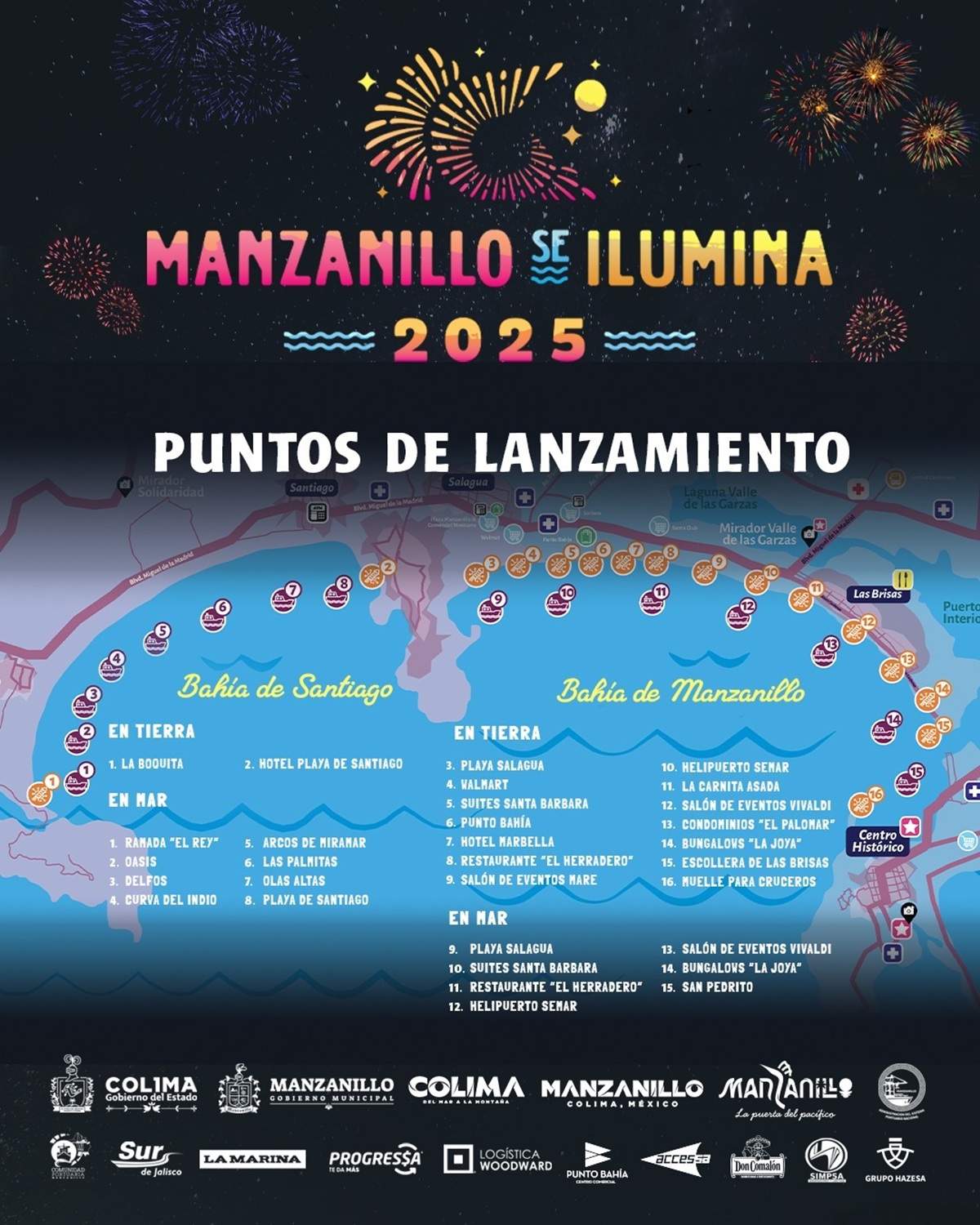 Manzanillo y Colima, listos para recibir Año Nuevo 2026